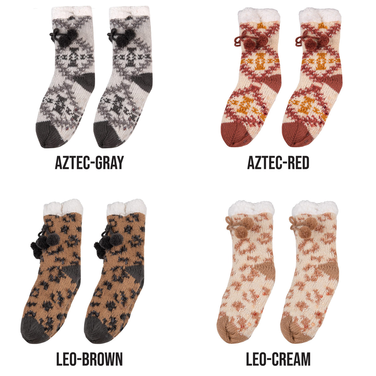 Simply Southern - Camper Sock - Aztec and Leopard – Take It Personal Gifts